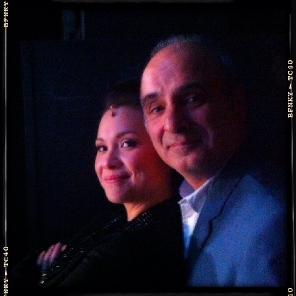 Miss Saigon anniversary backstage with Lea Salonga – Peter Polycarpou